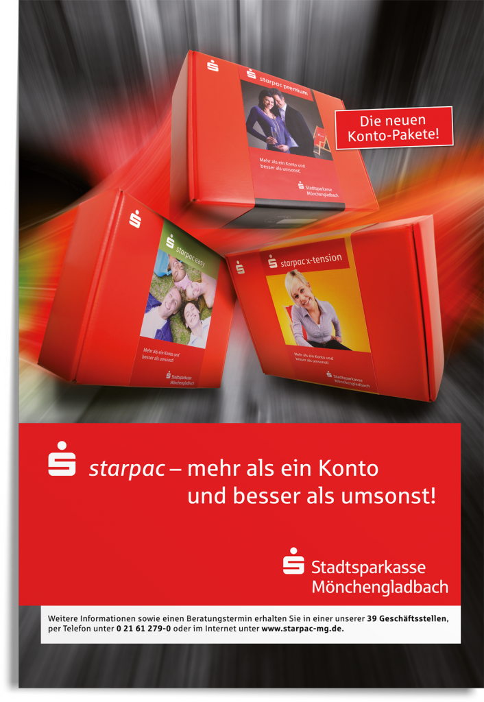 Sparkasse Starpac | marktantrieb - Marketing- und Werbeagentur